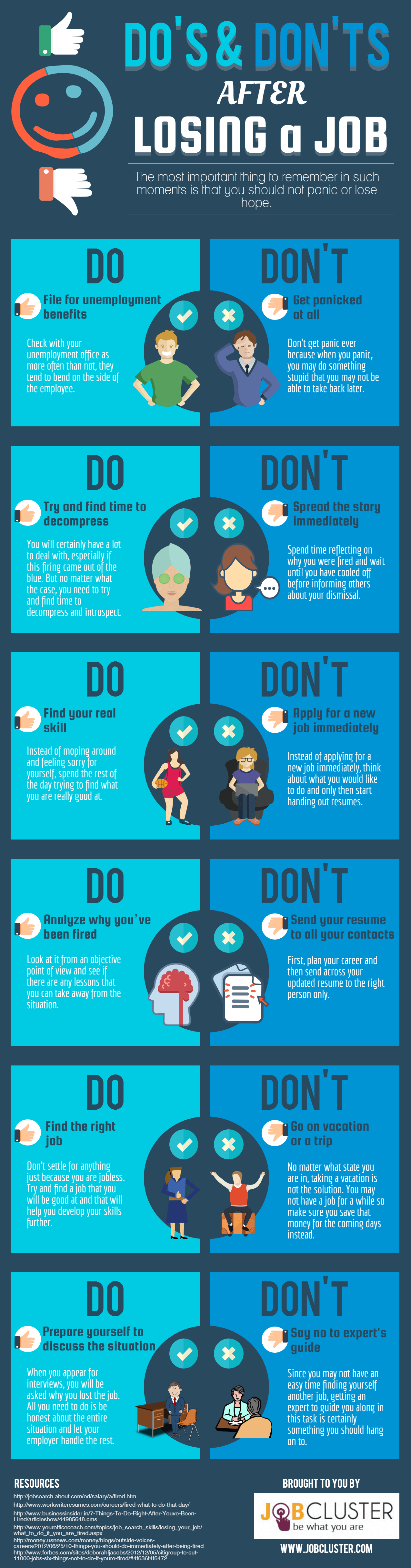 12 Dos And Donts After Losing A Job